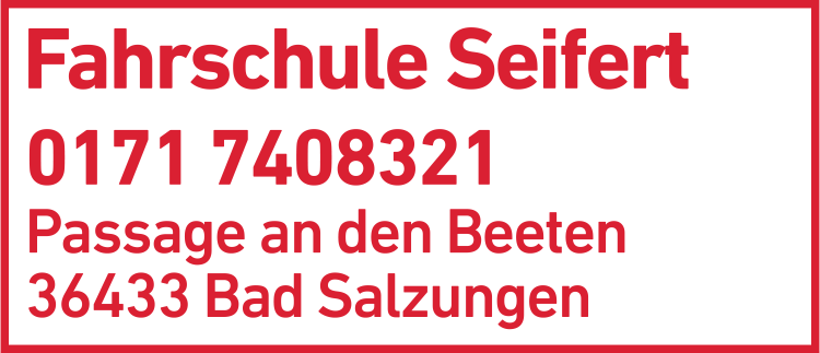 Fahrschule Seifert Bad Salzungen
