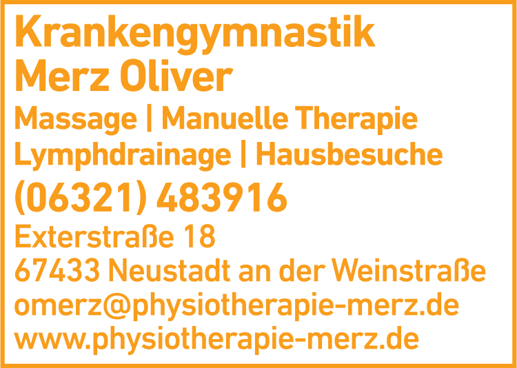 Merz Oliver Krankengymnastik in Neustadt | 0632148...